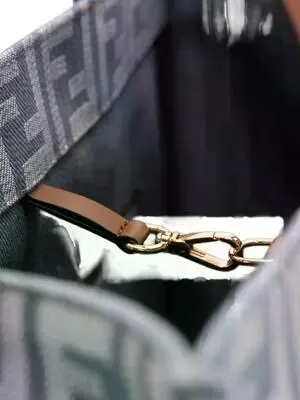 Fendi Logo-jacquard Tote Bag