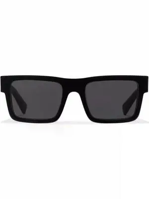 Prada Symbole Square-frame Sunglasses - Grey