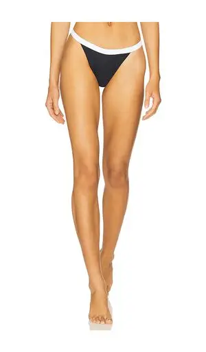 LOVERS AND FRIENDS Nylah Bikini Bottom - Black & White