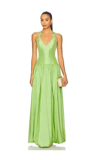 Show Me Your Mumu Eliza Maxi Dress - Key Lime