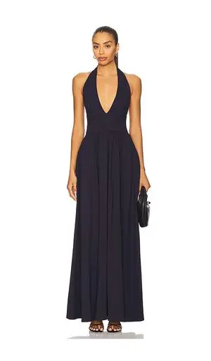 Susana Monaco Halter Gathered Dress