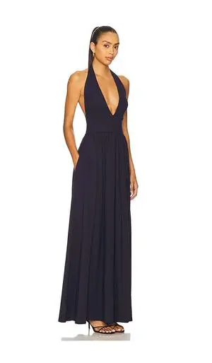 Susana Monaco Halter Gathered Dress