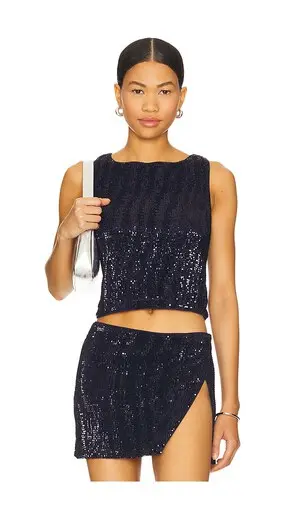 LOVERS AND FRIENDS Selma Top - Navy