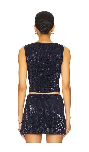 LOVERS AND FRIENDS Selma Top - Navy
