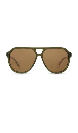 Isabel Marant Étoile Pilot Sunglasses - Green