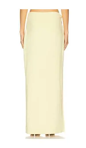 SNDYS. X Revolve Baylee Maxi Skirt - Yellow