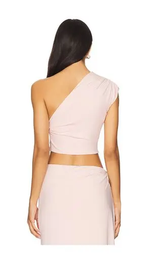 SNDYS. X Revolve One-shoulder Cropped Top With Cut-out Detail