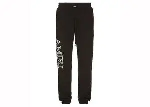 Amiri Leopard Applique Sweatpants
