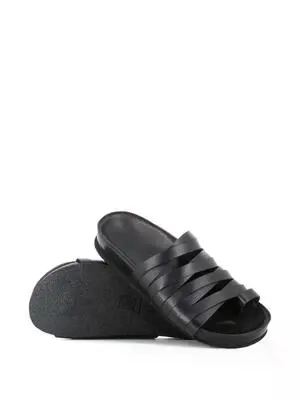 PANTANETTI Strappy Open-toe Sandals - Black