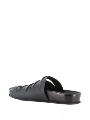 PANTANETTI Strappy Open-toe Sandals - Black