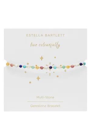 Estée Lauder Amelia Beaded Bracelet - Mixed Gemstones