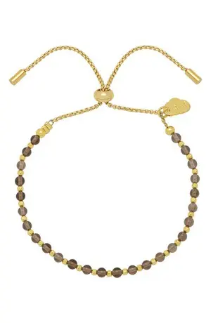 Estée Lauder Amelia Beaded Bracelet - Smokey Quartz