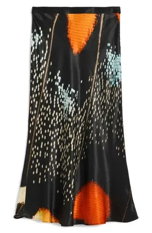 Desigual Printed Midi Skirt