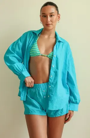 DIPPIN DAISY'S Olivia Top - Azure