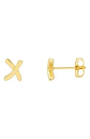 Estée Lauder Kiss Stud Earrings - Gold