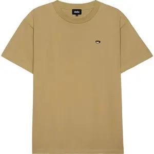 DALIX Lil Coffee Heavy Weight Cotton Tee - Khaki