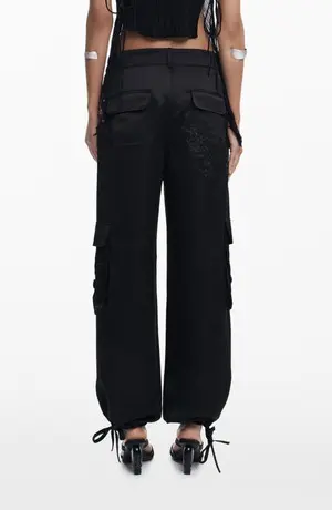 Desigual Cargo Pants - Black