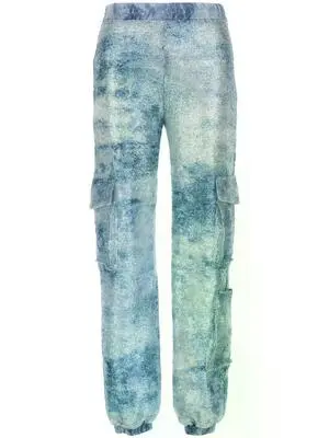 LE TWINS Robi Cargo Trousers - Blue