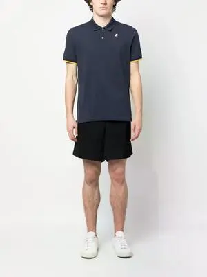 K-WAY Short-sleeve Polo Shirt - Blue
