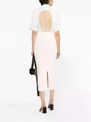JIL SANDER Wrap Midi Skirt