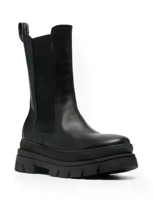 NEROGIARDINI Leather Chelsea Boots