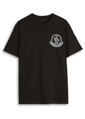 Moncler New Badge Logo-print Cotton T-shirt