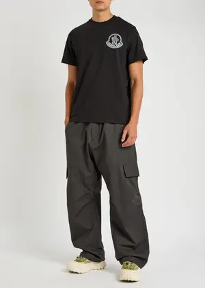 Moncler New Badge Logo-print Cotton T-shirt