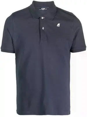K-WAY Logo-patch Polo Shirt