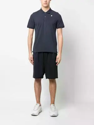 K-WAY Logo-patch Polo Shirt