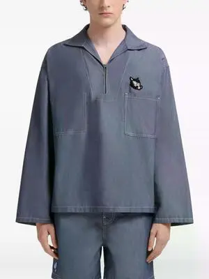 Marni Polo-collar Chambray Shirt