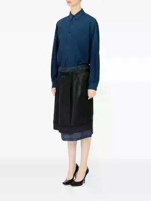 MAISON MARGIELA Layered Midi Skirt