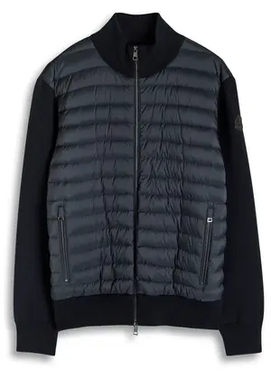 Moncler Shell And Cotton-blend Jacket