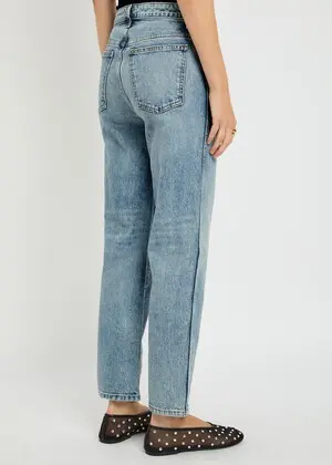 Khaite Abigail Straight-leg Jeans - Denim