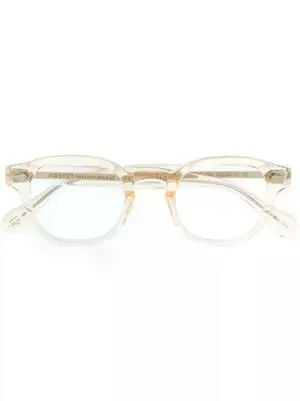 MOSCOT Lemtosh Pantos-Frame Glasses Brown