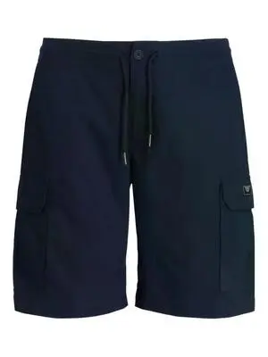 Emporio Armani Logo-appliqué Shorts