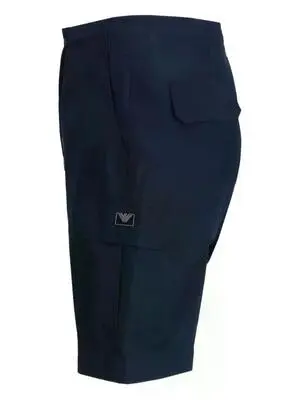 Emporio Armani Logo-appliqué Shorts