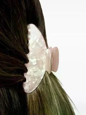 SALT & WAVE Marble Moon Hair Clip - Pink