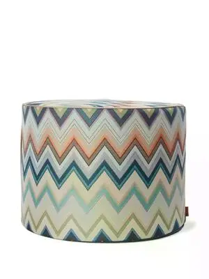 Missoni Agadir Pouffe - Blue