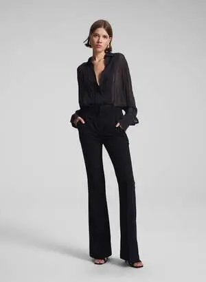 A.L.C. Sophie Stretch Crepe Pant - Black