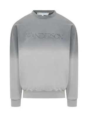 JW Anderson Long-Sleeved Sweatshirt - Grey