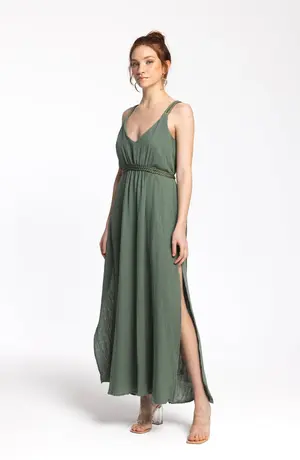 MONLICIA Elinora Maxi Dress - Green