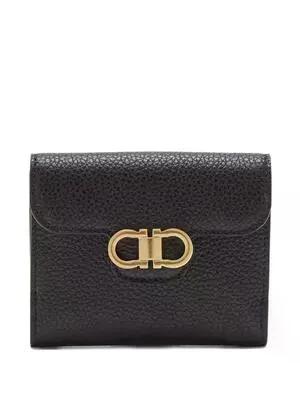 FERRAGAMO Gancini Wallet - Black