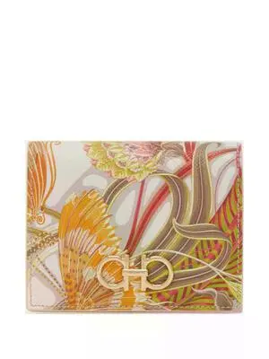 FERRAGAMO Gancini Wallet - White
