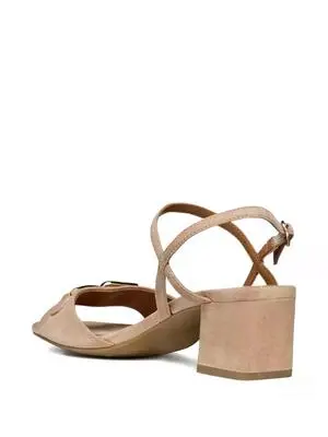 Geox Buckled Block-heel Sandals