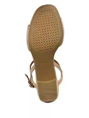 Geox Buckled Block-heel Sandals