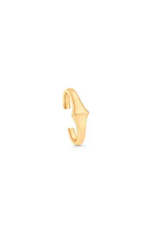 Sara Weinstock Lucia Single Ear Cuff - Yellow Gold
