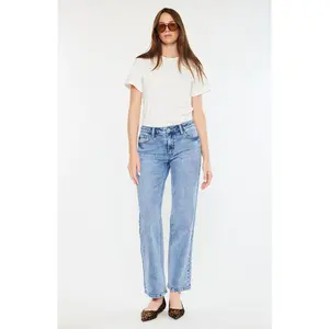 KANCAN Tamia Essentials Mid-rise Straight Jeans