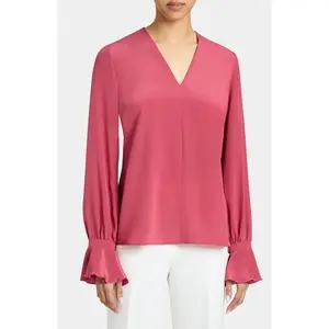 Santorelli Cuffed Blouses