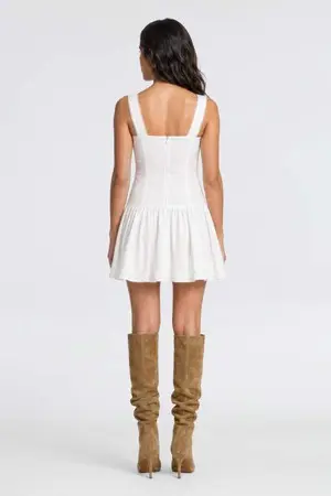 MONLICIA Milena Mini Linen Dress