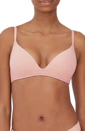 SKARLETT BLUE Prestige Wireless Push-up Bra - Seashell